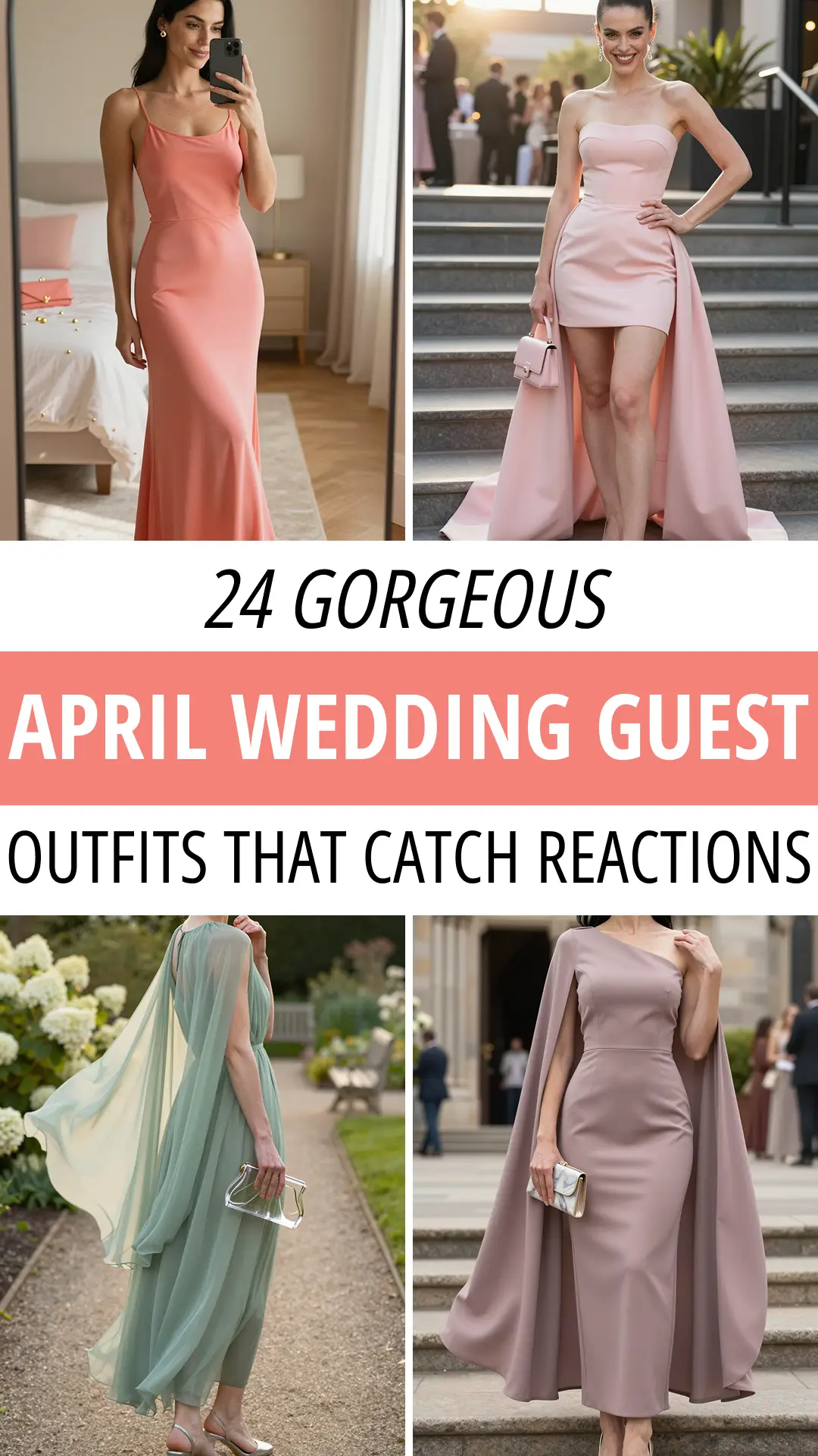 24 Best April Wedding Guest Outfits for Women 2026 🌸💍 | Elegant April ...