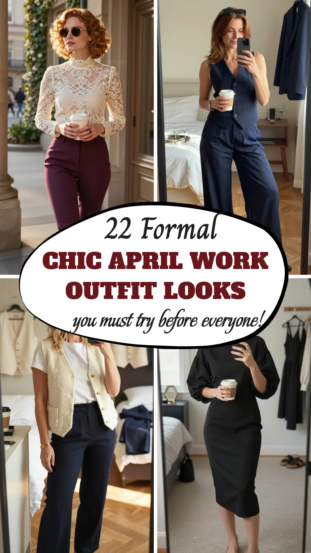 22 Best April Work Outfits for Women 2026 🌸💼 | Spring Office Style ...