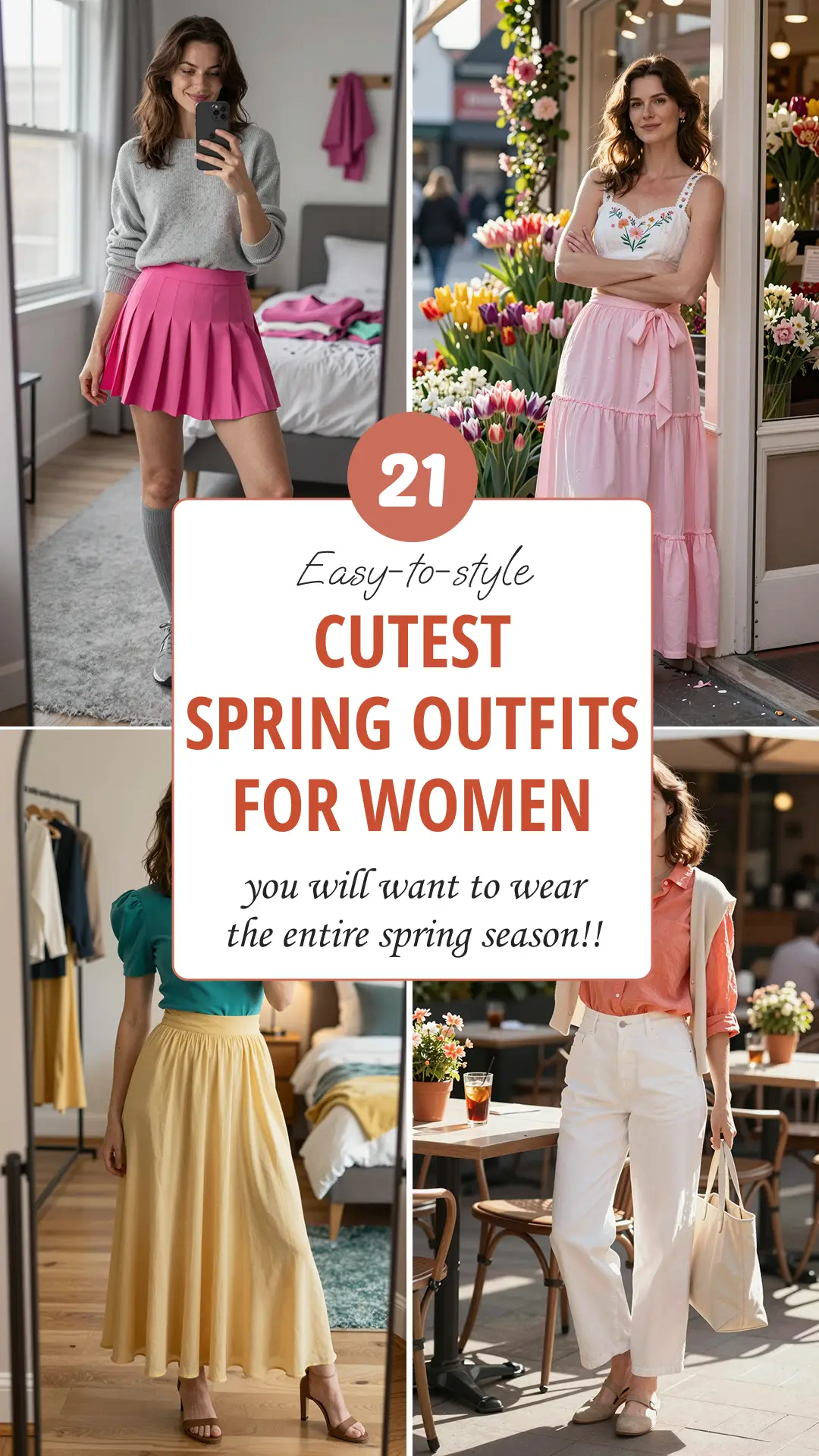20 Cutest Spring Outfits for Women 2026 | Best Cute Spring Outfit Ideas ...