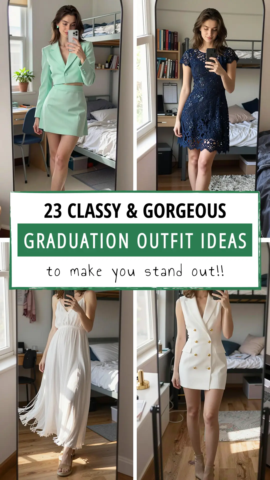 23 Graduation Day Outfits for Your Special Day 2026 🎓 | Best Graduation ...