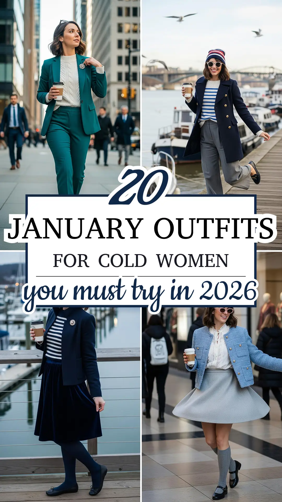 ️ 20 Stunning January Outfits for Cozy Winter Style 2026 | Best January ...