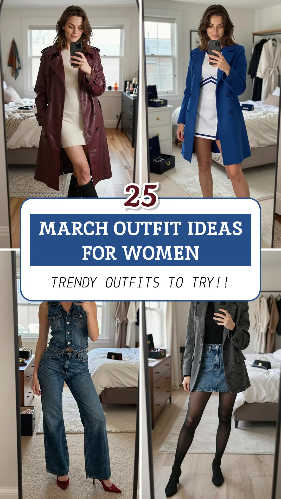 25 March Outfits for Fresh Spring Style 2026 🌸 | Best March Outfit ...
