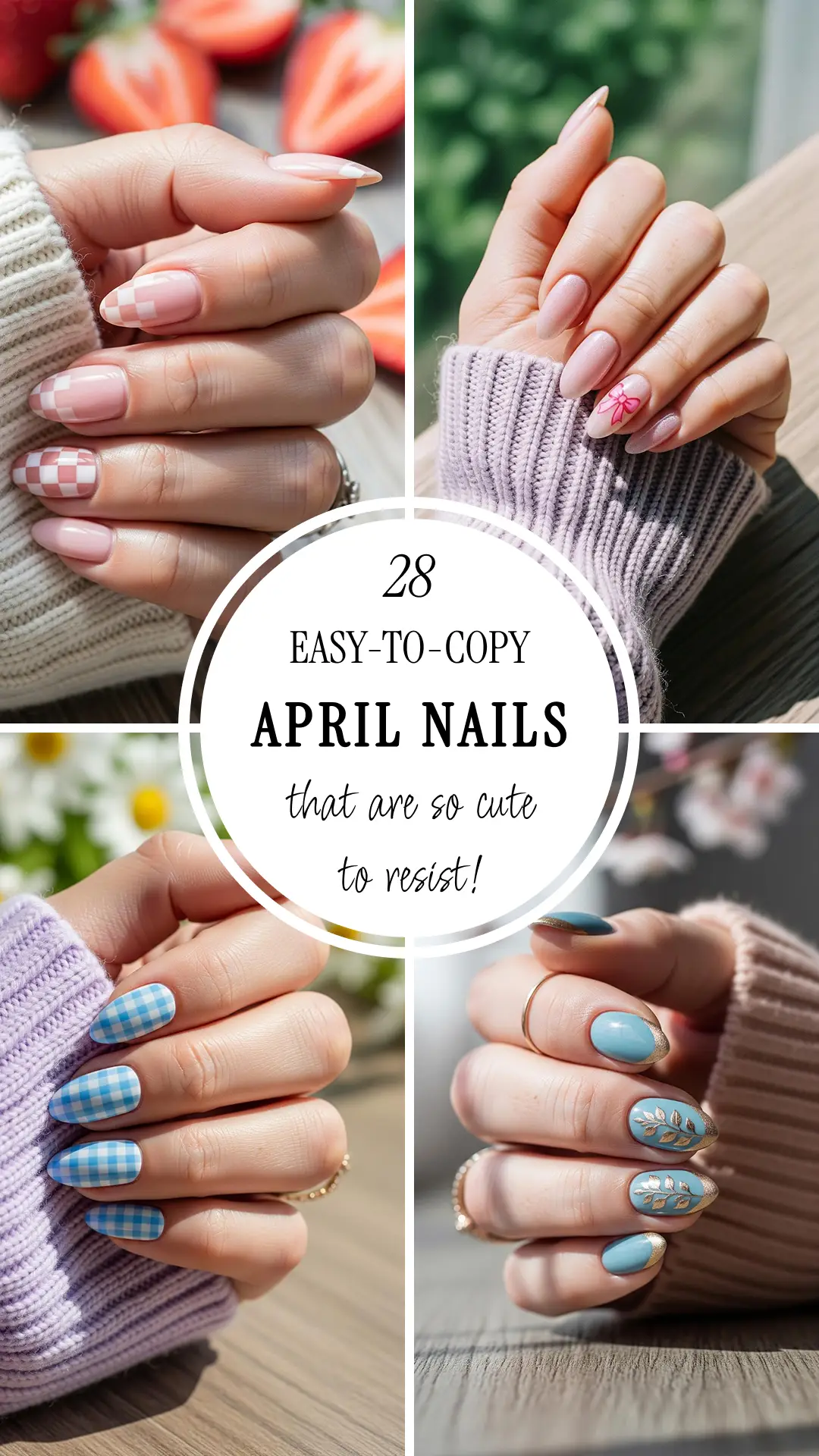 28 Stunning April Nail Designs for Spring 2026 🌸💅 | Best April Nail ...