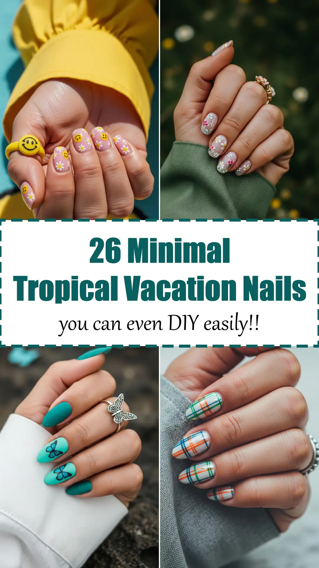 26 Vacation Nail Ideas for a Perfect Spring Break 2026 💅 | Trendy ...