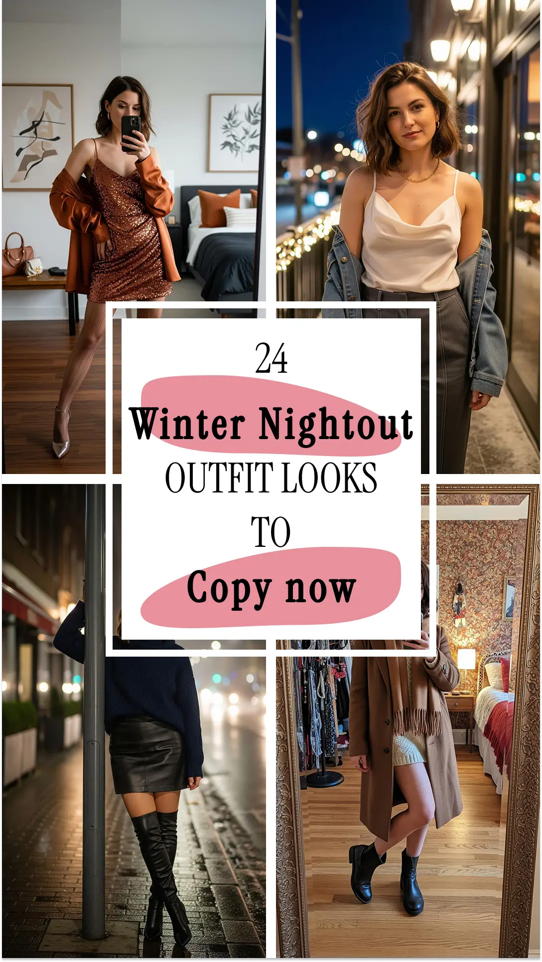 24 Stunning Winter Night Out Outfits 2026 ️ | Cold Weather Going Out Looks